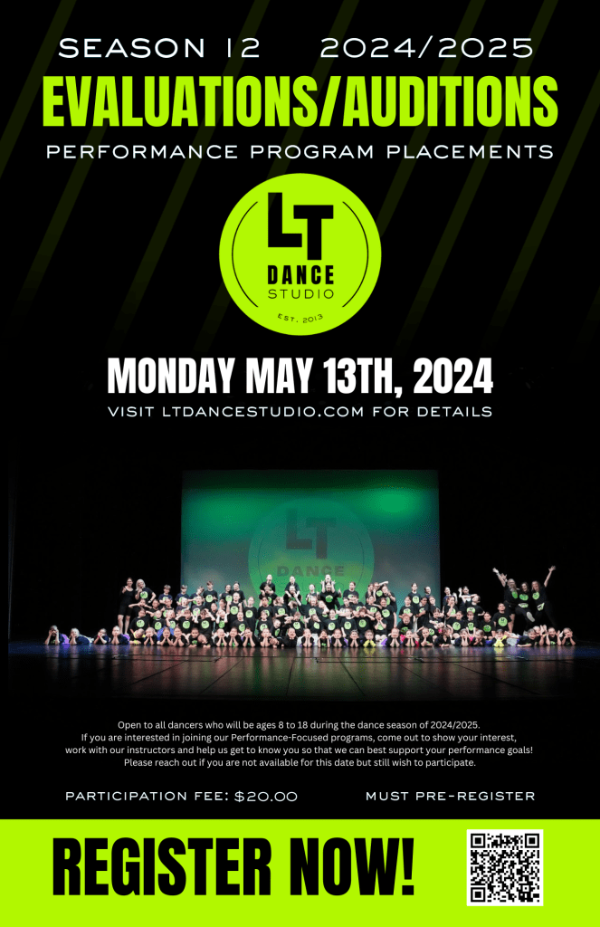 SEASON 12 AUDITIONS – LT DANCE STUDIO