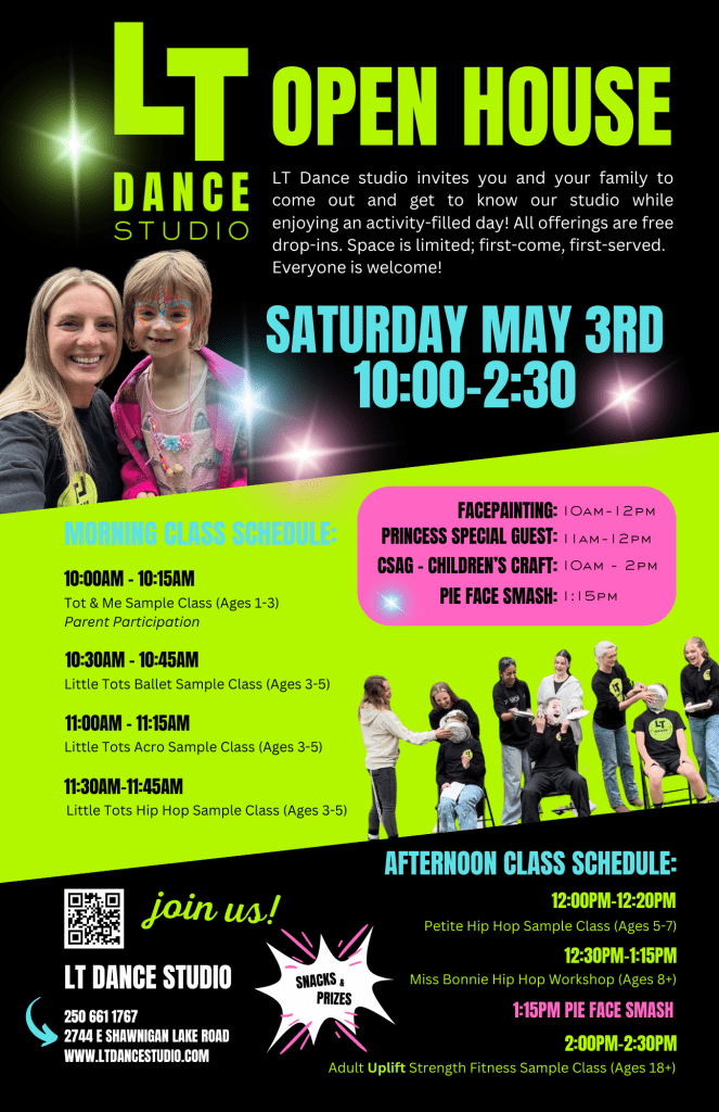 LT COMMUNITY OPEN HOUSE – LT DANCE STUDIO